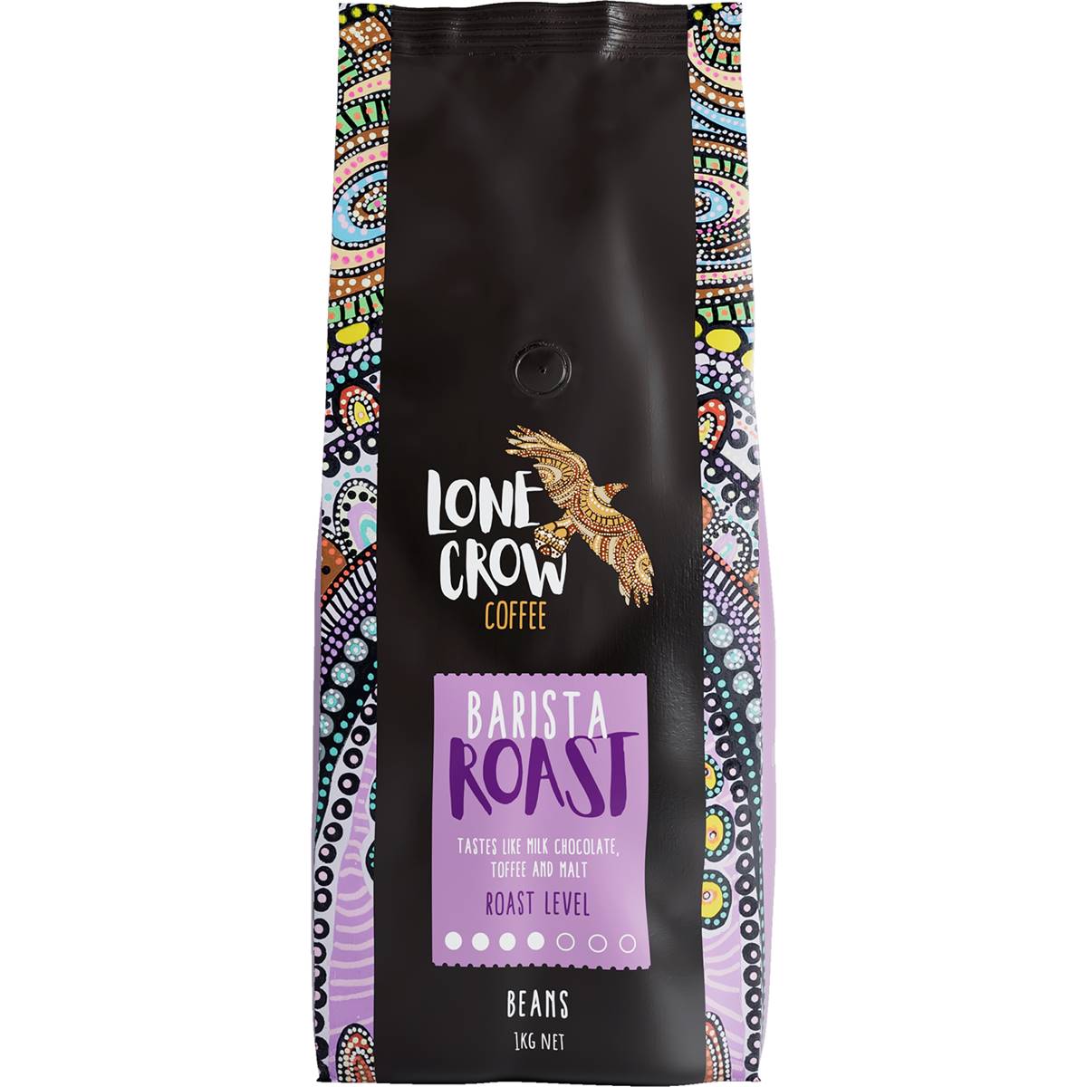 Lone Crow Barista Roast Coffee Beans 1kg | Woolworths