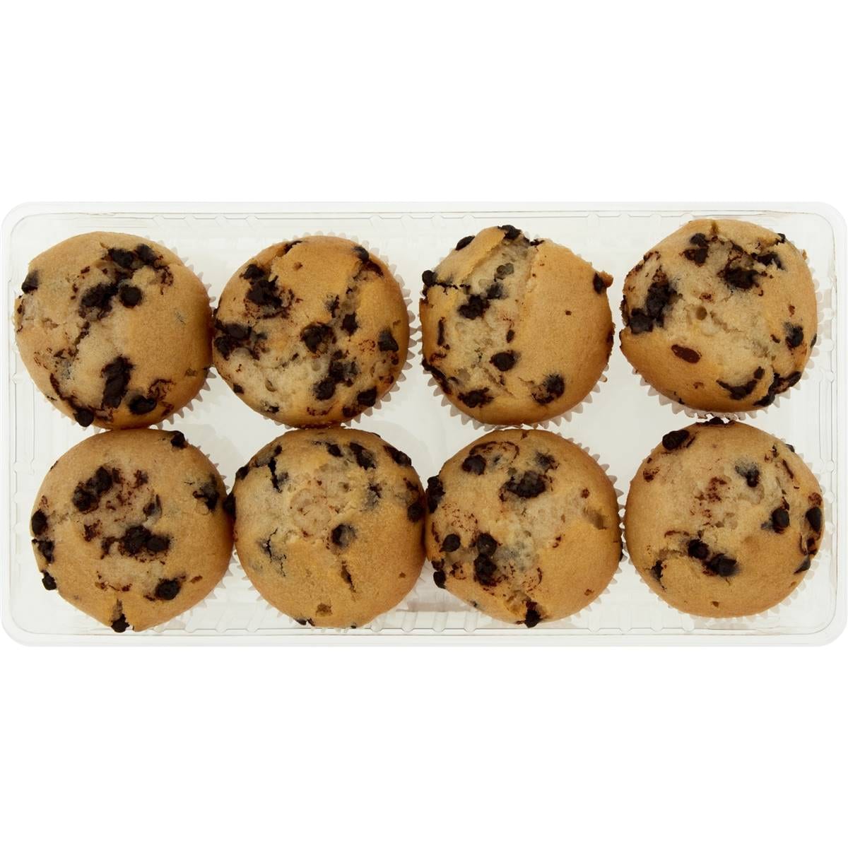 Woolworths Mini Choc Chip Muffin 8 Pack | Woolworths