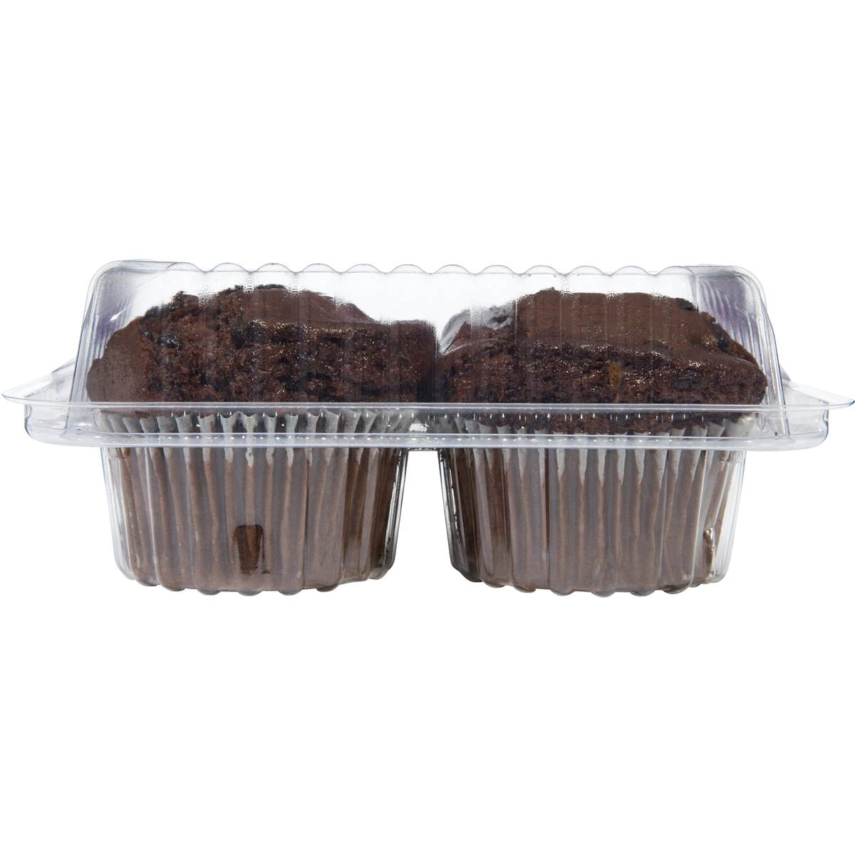 Woolworths Double Choc Chip Muffin 4 Pack | Woolworths