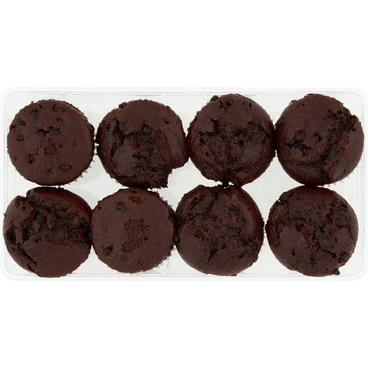 Woolworths Mini Double Choc Muffins 8 Pack | Woolworths