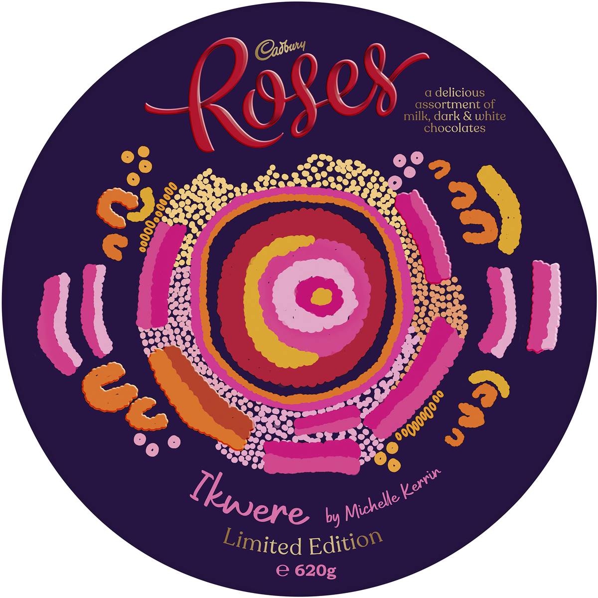 Cadbury Roses Tin 620g | Woolworths