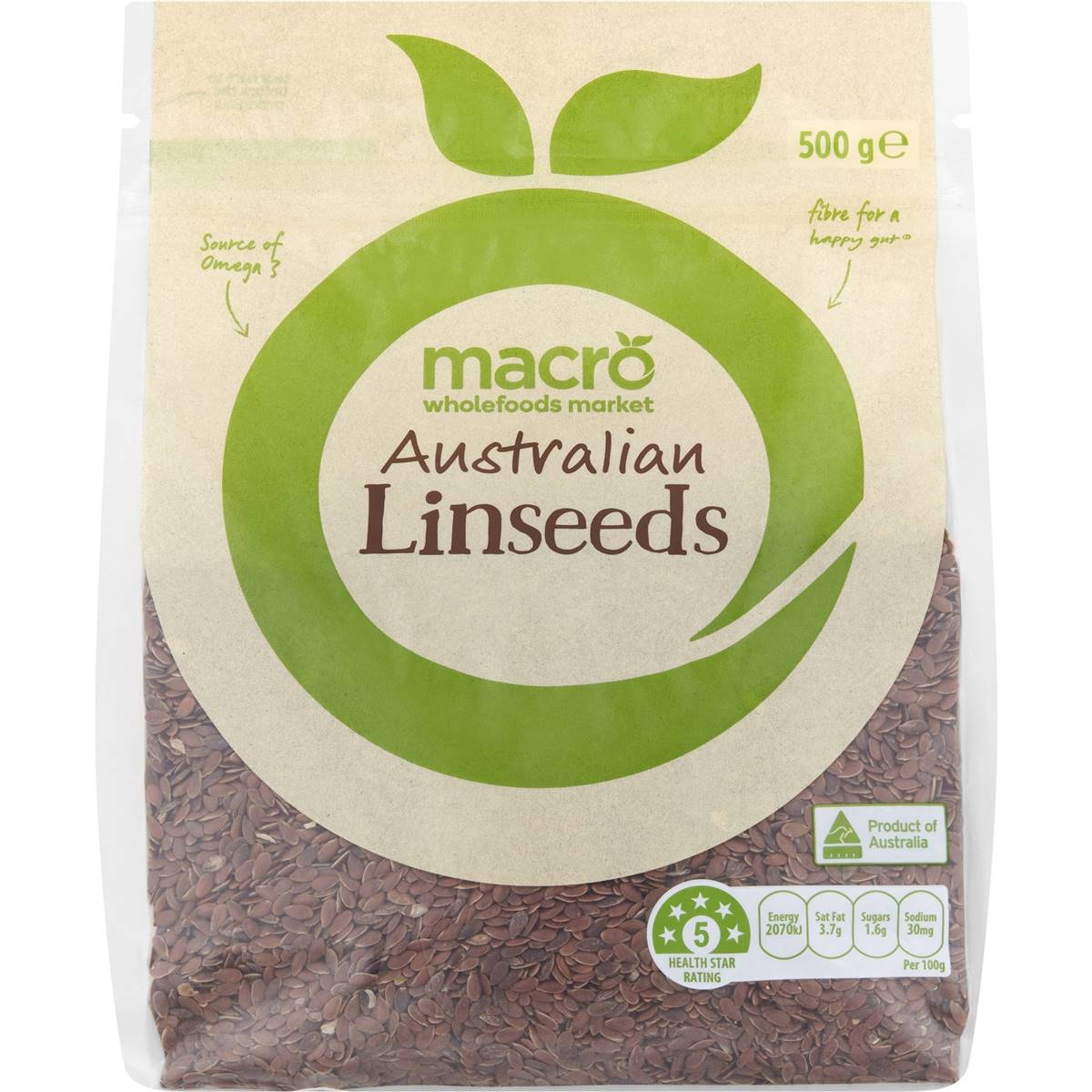 Macro Linseed 500g | Woolworths