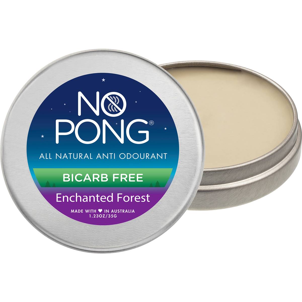 No Pong Solid Deodorant Enchanted Forest 35g | Woolworths