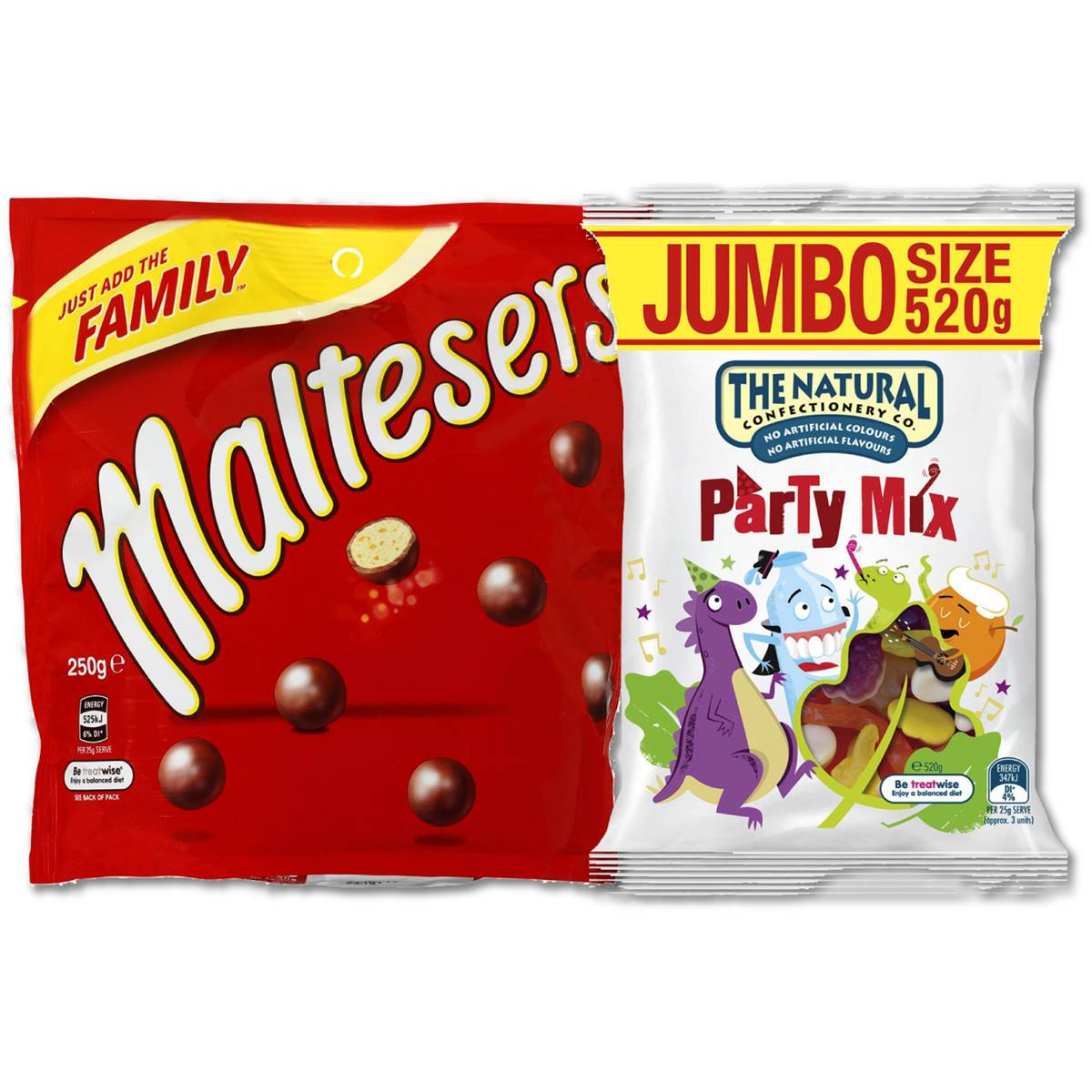 Maltesers And The Natural Confectionery Co Party Mix Bundle | Woolworths