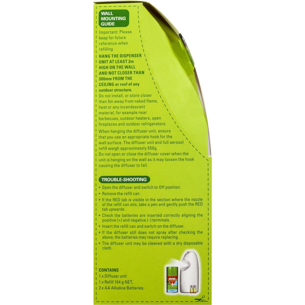 Mortein Auto Insect Control System Odourless 154g | Woolworths