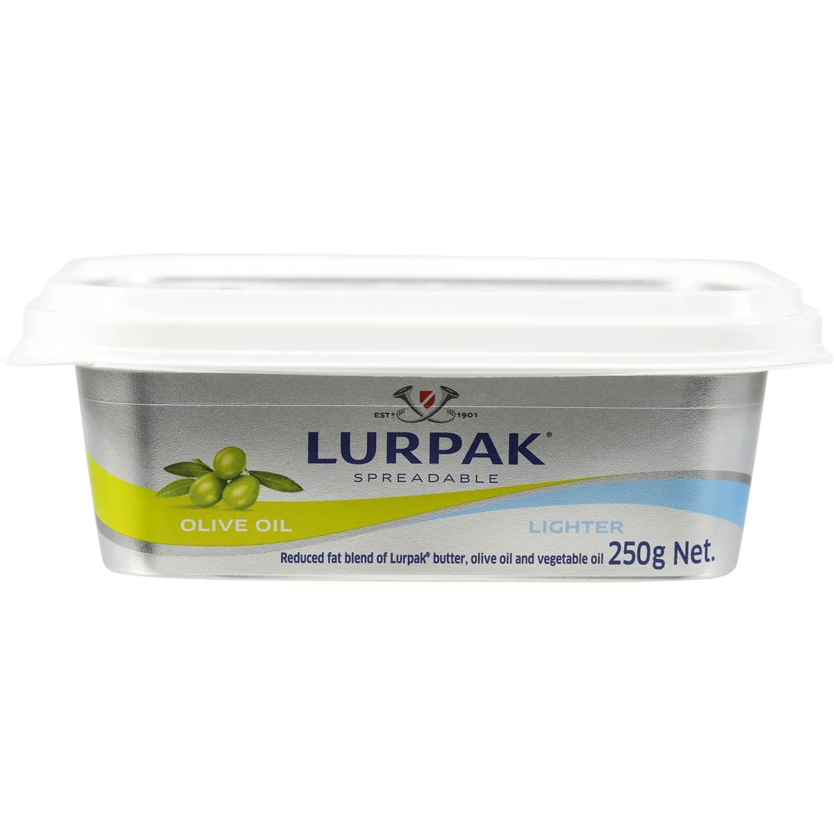 Lurpak Lighter Spreadable With Olive Oil 250g | Woolworths