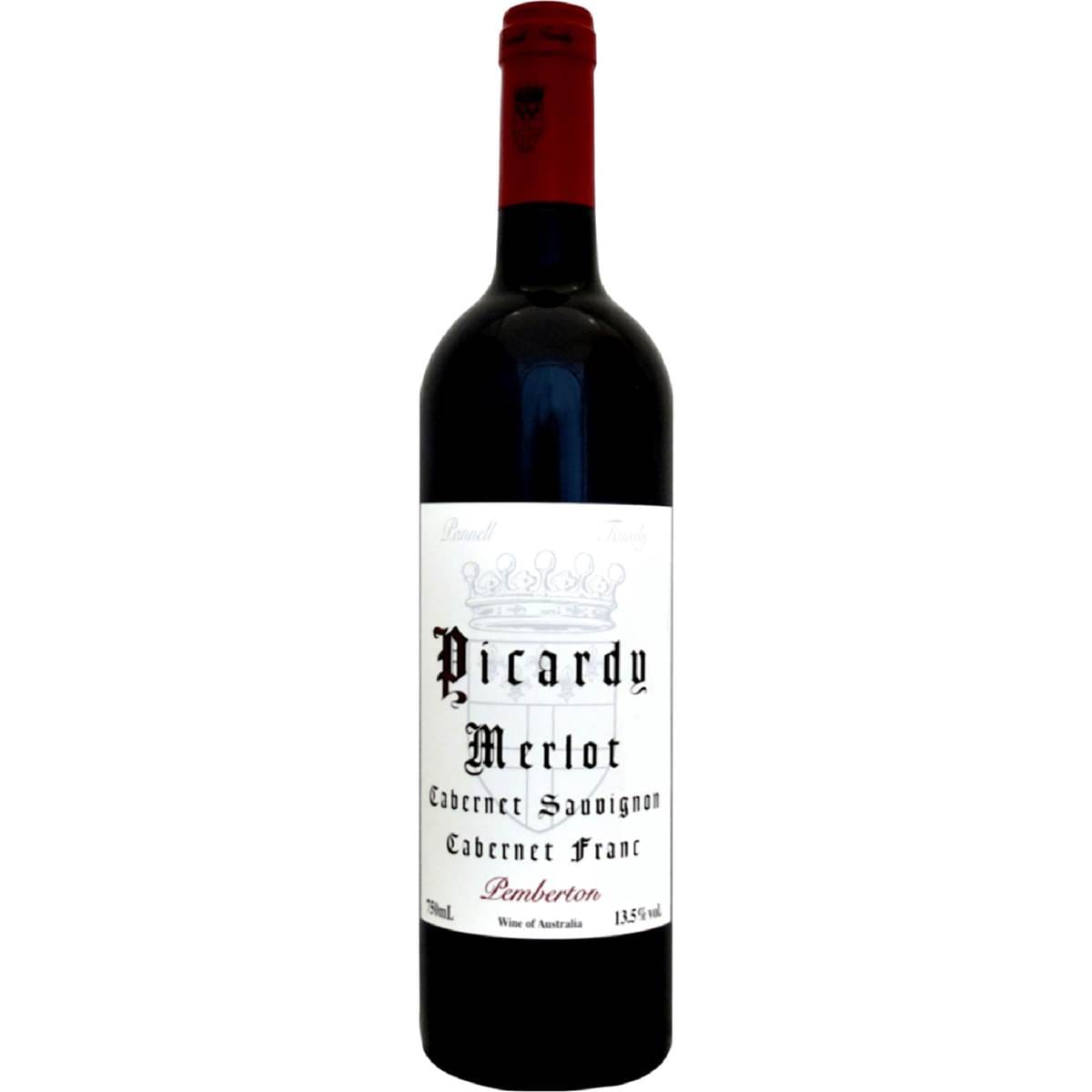 Picardy Merlot Cabernet Sauvignon 750ml | Woolworths