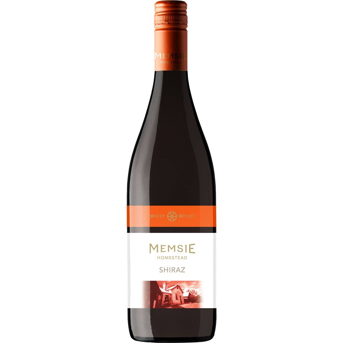Water Wheel Memsie Homestead Shiraz 750ml | Woolworths