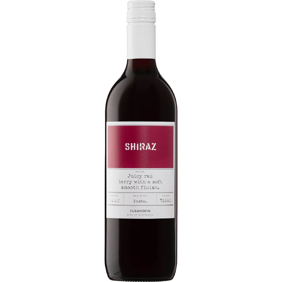 Cleanskin Shiraz 750ml | Woolworths