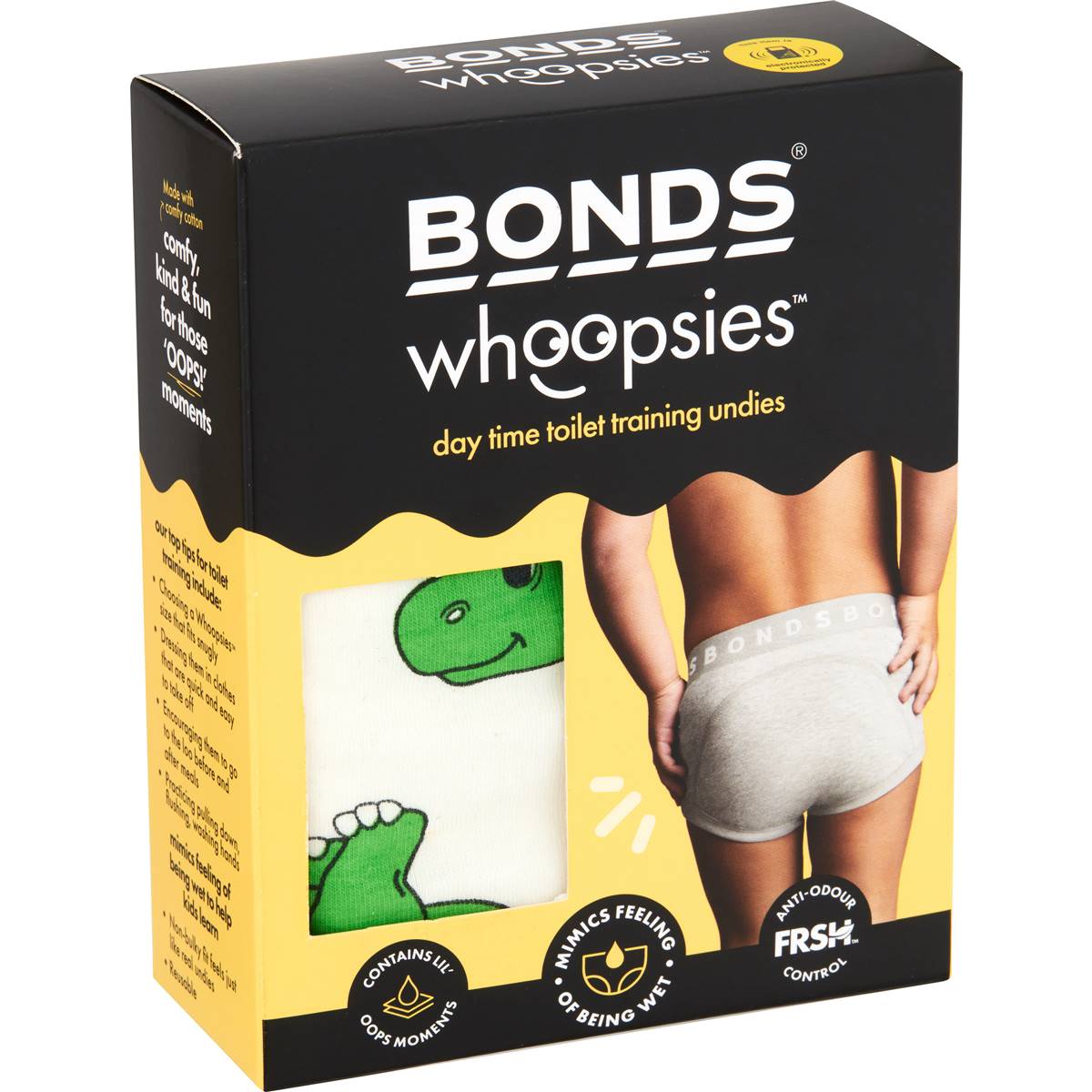 Bonds Whoopsies Toilet Training Undies Size 4 Assorted Each | Woolworths