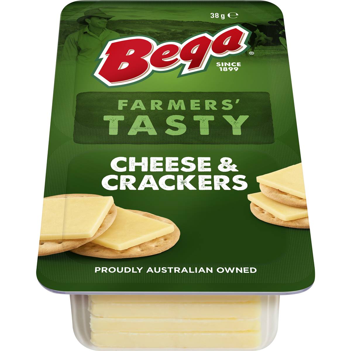 Bega Farmers' Tasty Cheese & Crackers 38g | Woolworths