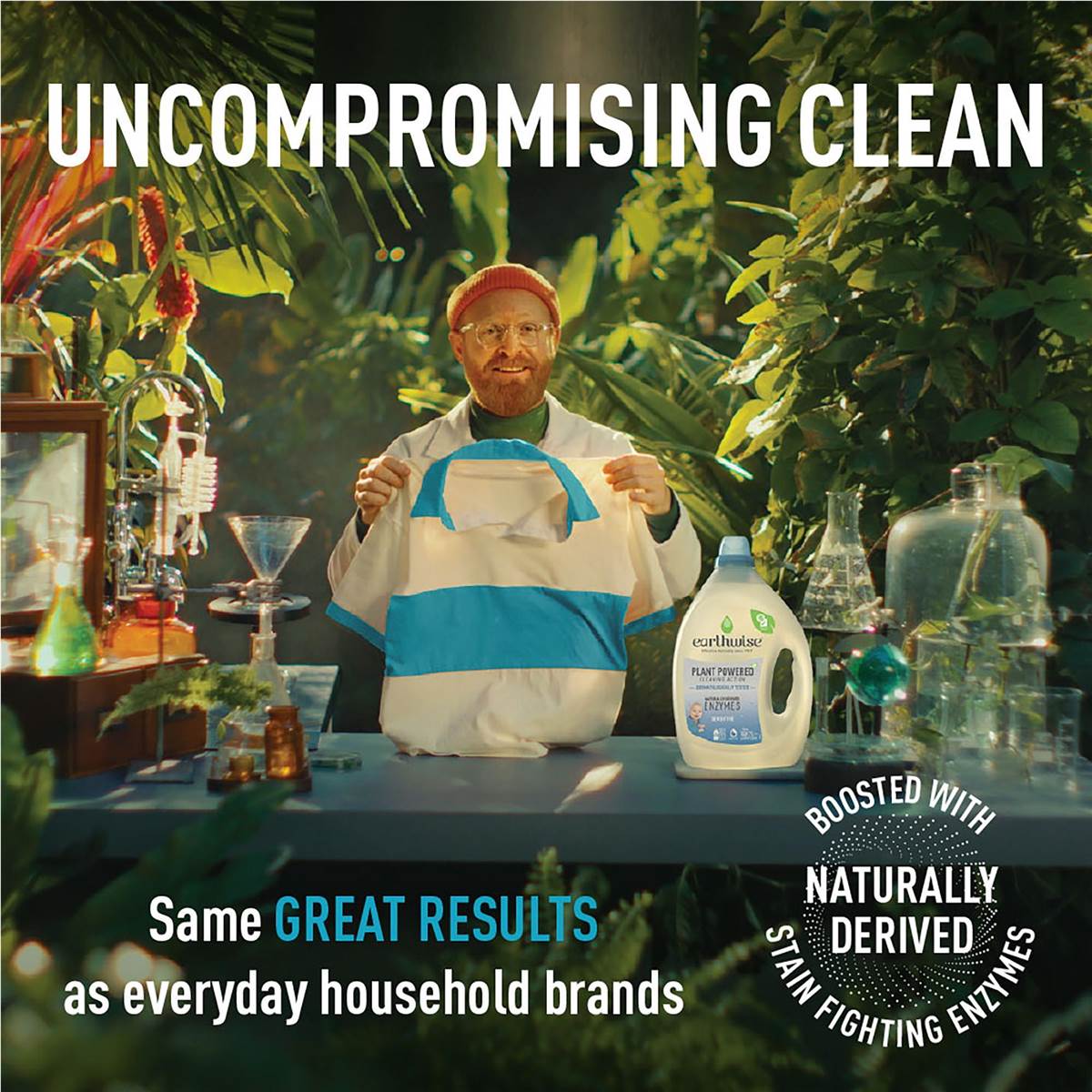 Earthwise Sensitive Clean Laundry Liquid Washing Detergent 2l | Woolworths