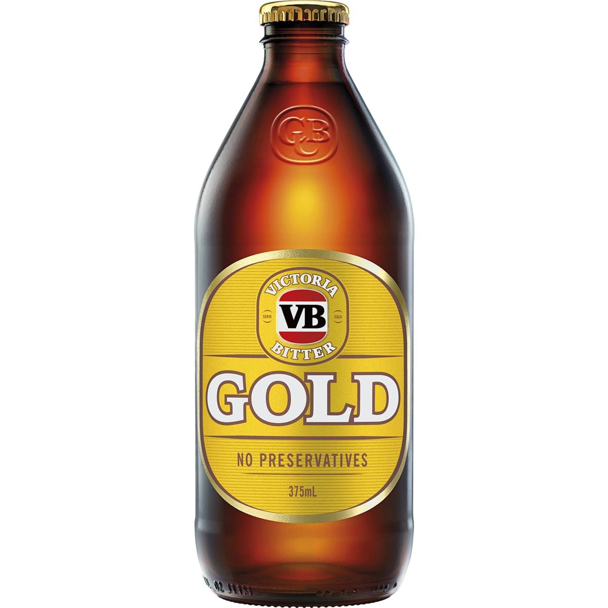 Victoria Bitter Gold Lager Stubby 375ml Single | Woolworths