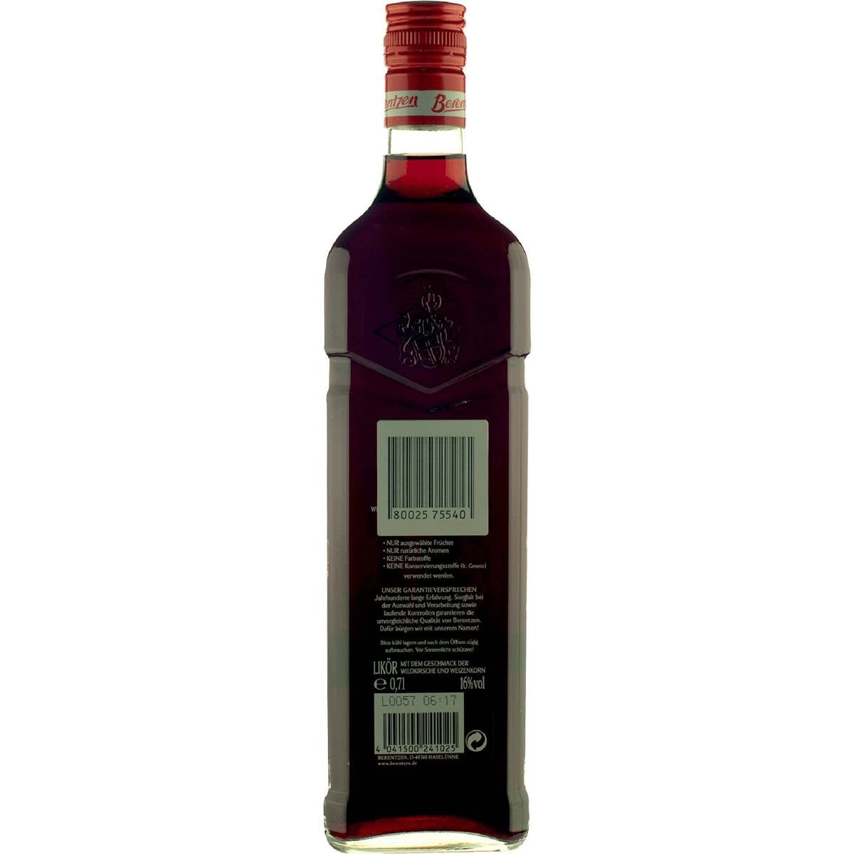 Berentzen Kirsch Cherry Liqueur 700ml | Woolworths