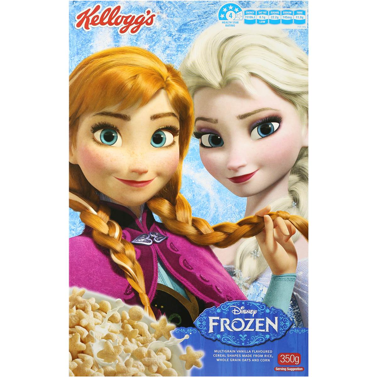 Kellogg's Disney Frozen Cereal 350g | Woolworths