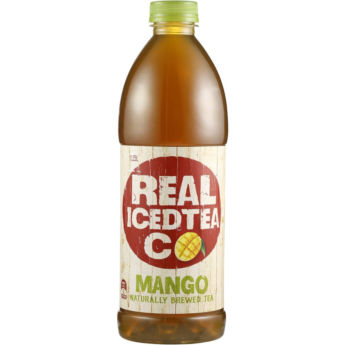 Real Iced Tea Co Mango 1.25l | Woolworths