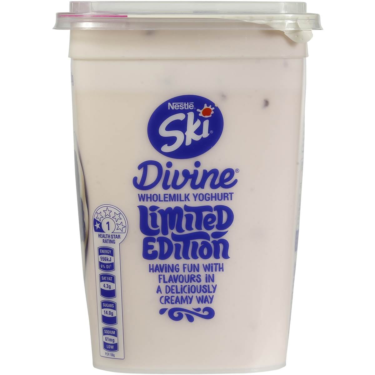 Ski Divine Boysenberry Creme Yoghurt 1kg | Woolworths