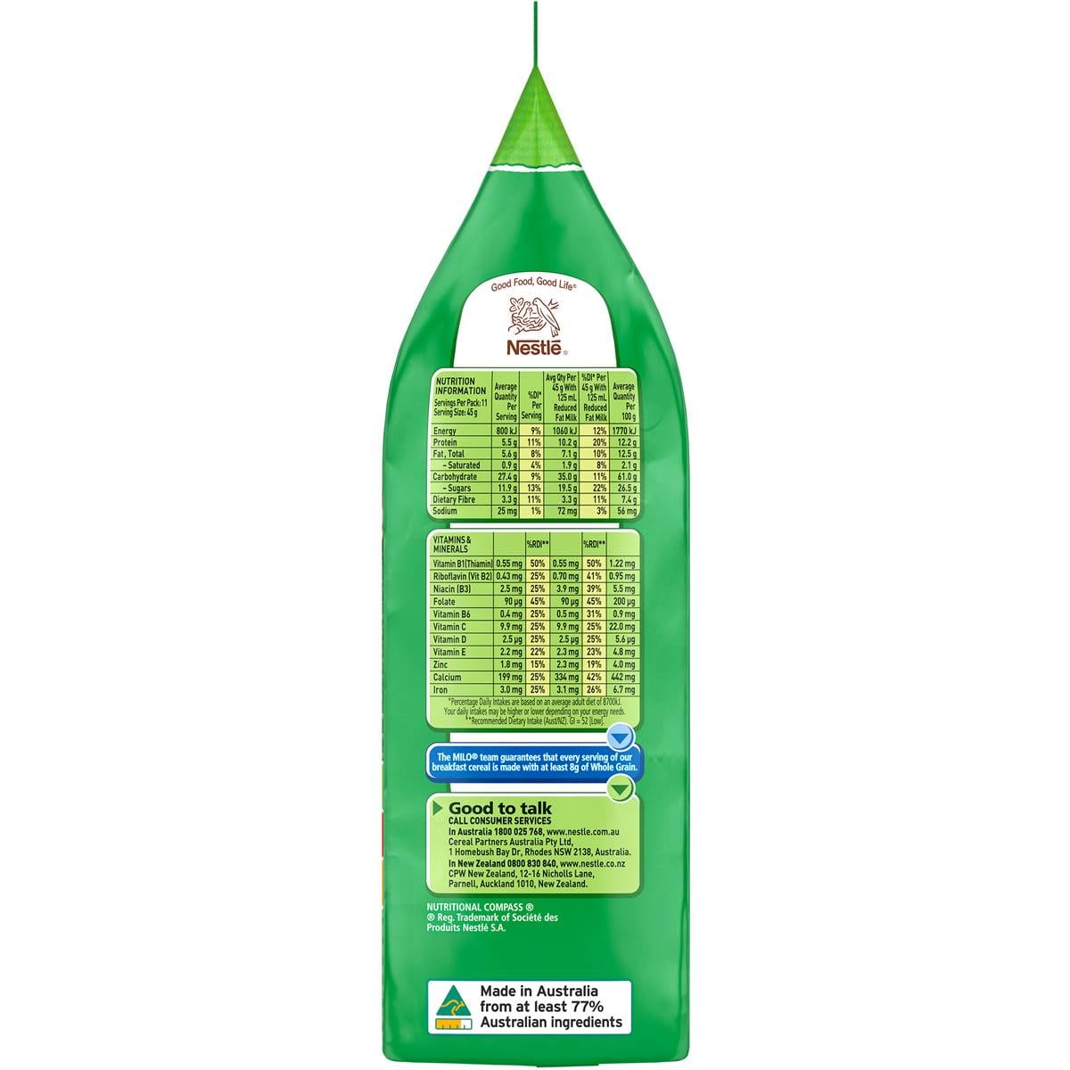 Nestle Milo Protein Clusters 500g | Woolworths