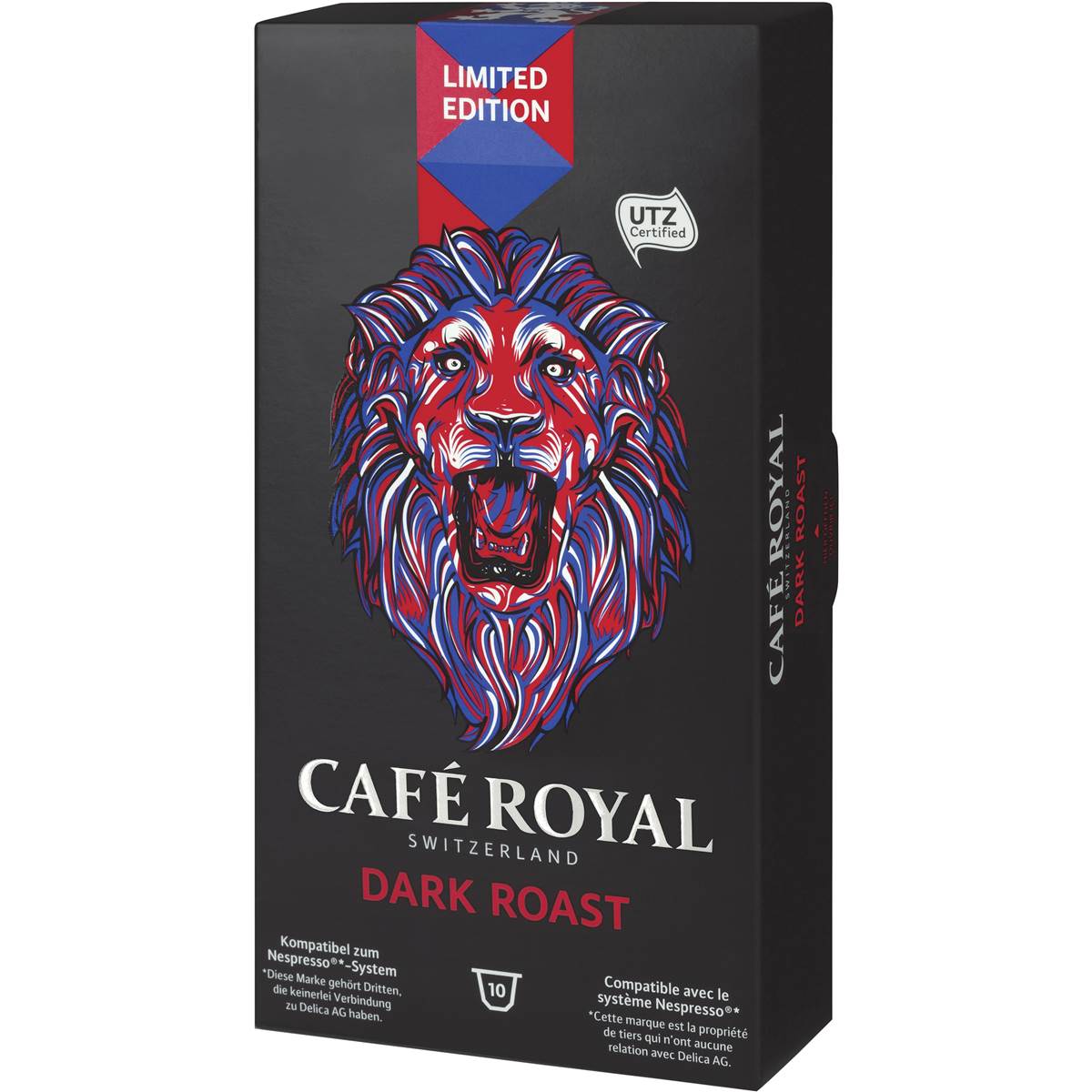 Cafe Royal Coffee Capsules Dark Roast Limited Edition 10pk | Woolworths