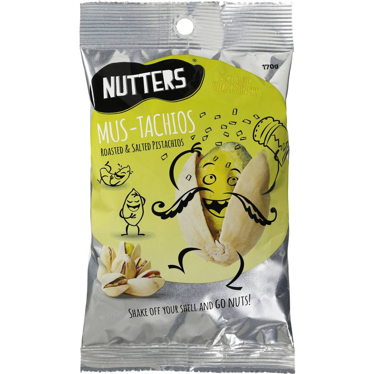 Nutters Mus Tachios Mixed Nuts 170g | Woolworths