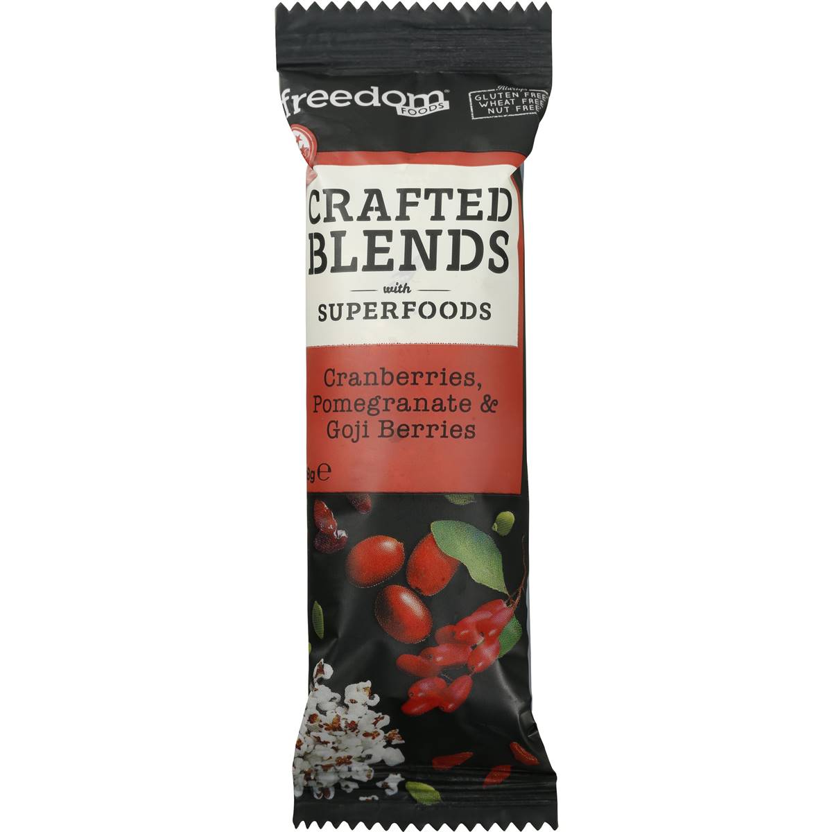 Freedom Foods Crafted Blends Berries Bar 28g | Woolworths