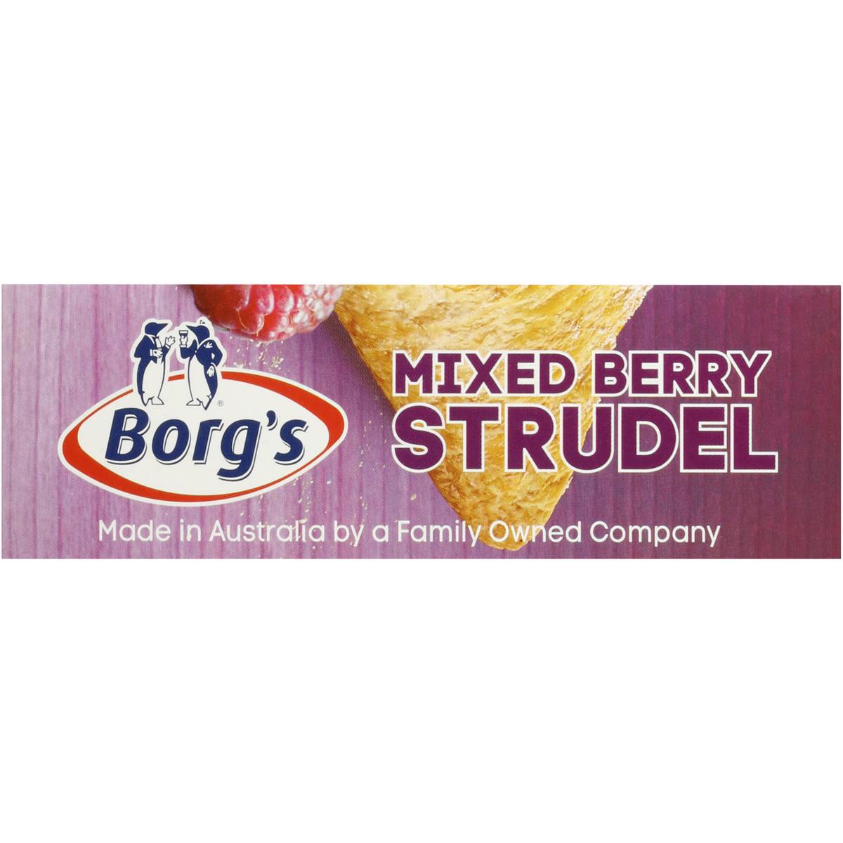 Borg's Mixed Berry Strudel 600g | Woolworths