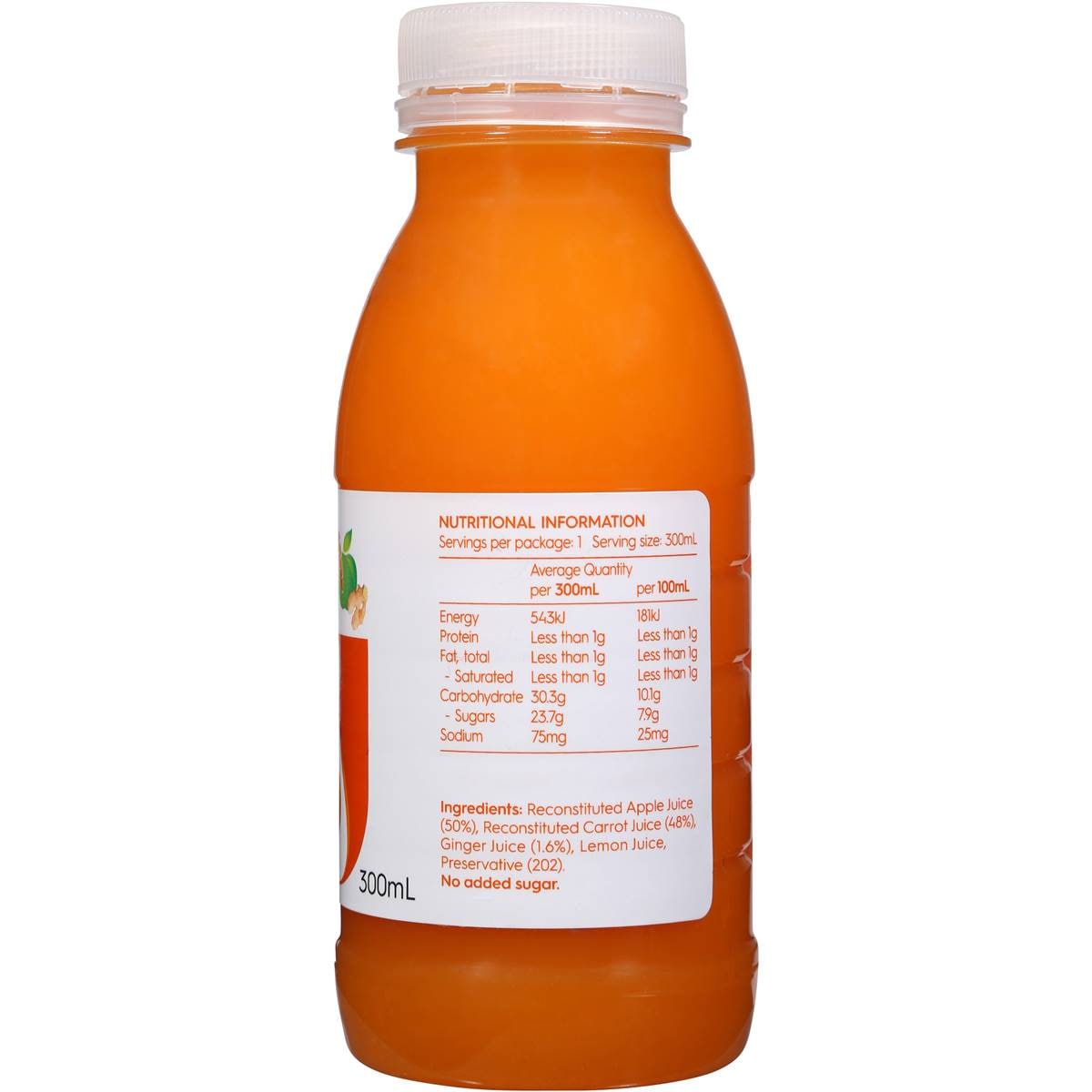 Eastcoast Jive Juice Apple Carrot Ginger 300ml | Woolworths