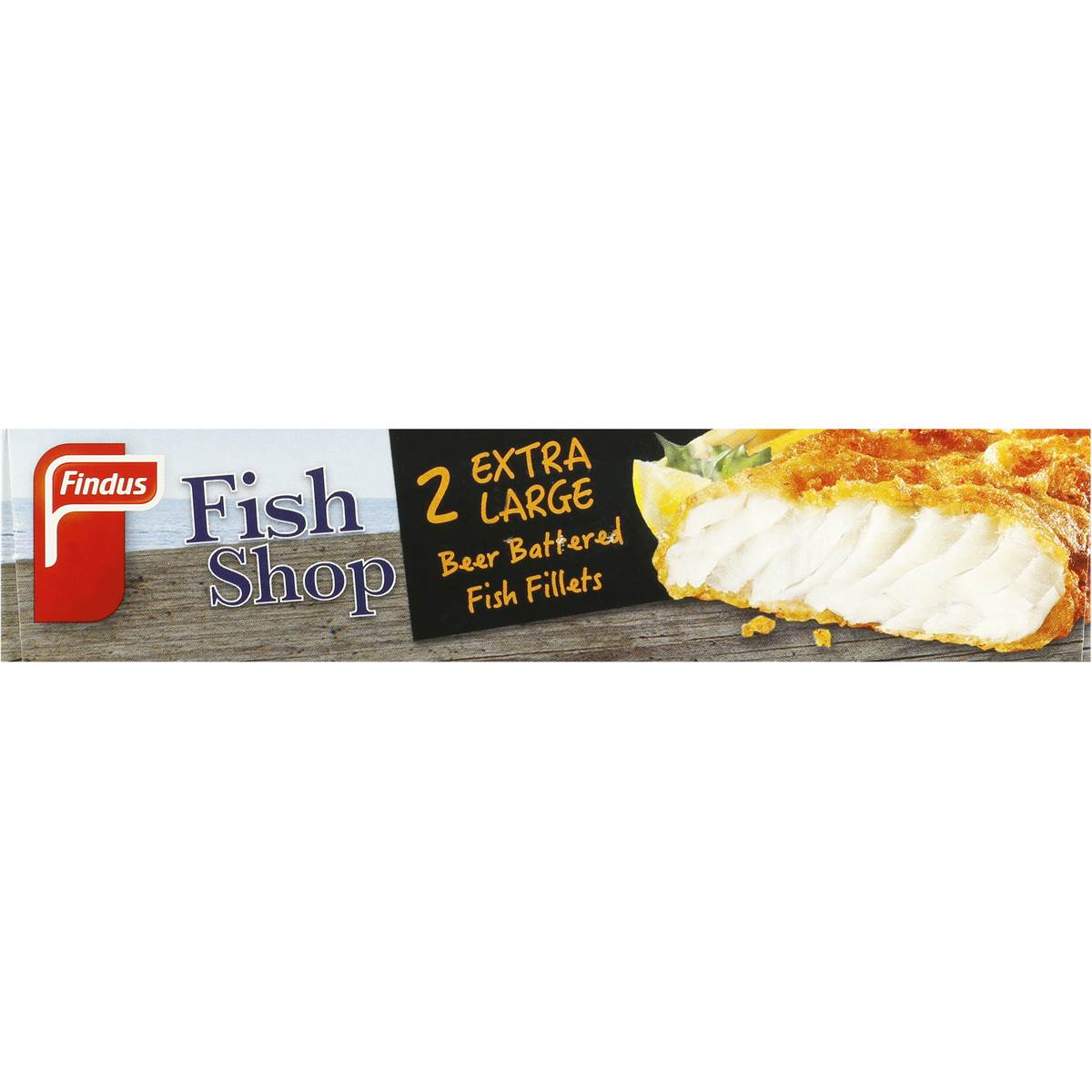 Findus Fish Shop Beer Battered Fish Fillets Extra Large 2pk 320g ...