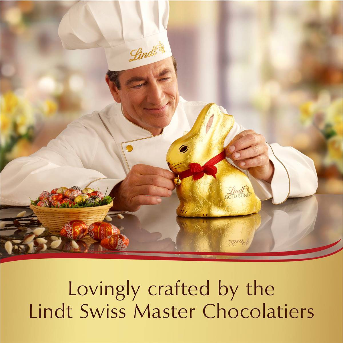 Lindt Gold Bunny And Easter Egg Milk Chocolate T Box 240g Woolworths