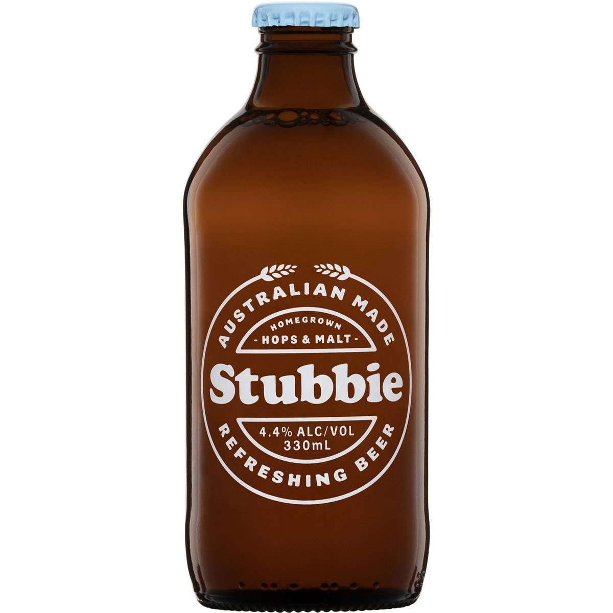 Stubbie Refreshing Beer Bottles 330ml X6 Pack | Woolworths