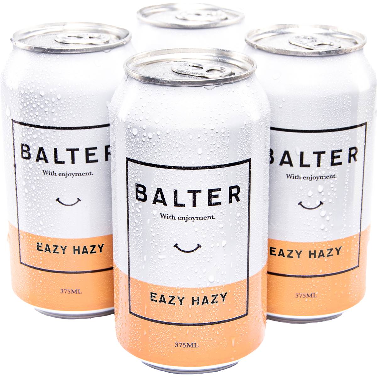 Balter Eazy Hazy Cans 375ml X 4 Pack Woolworths