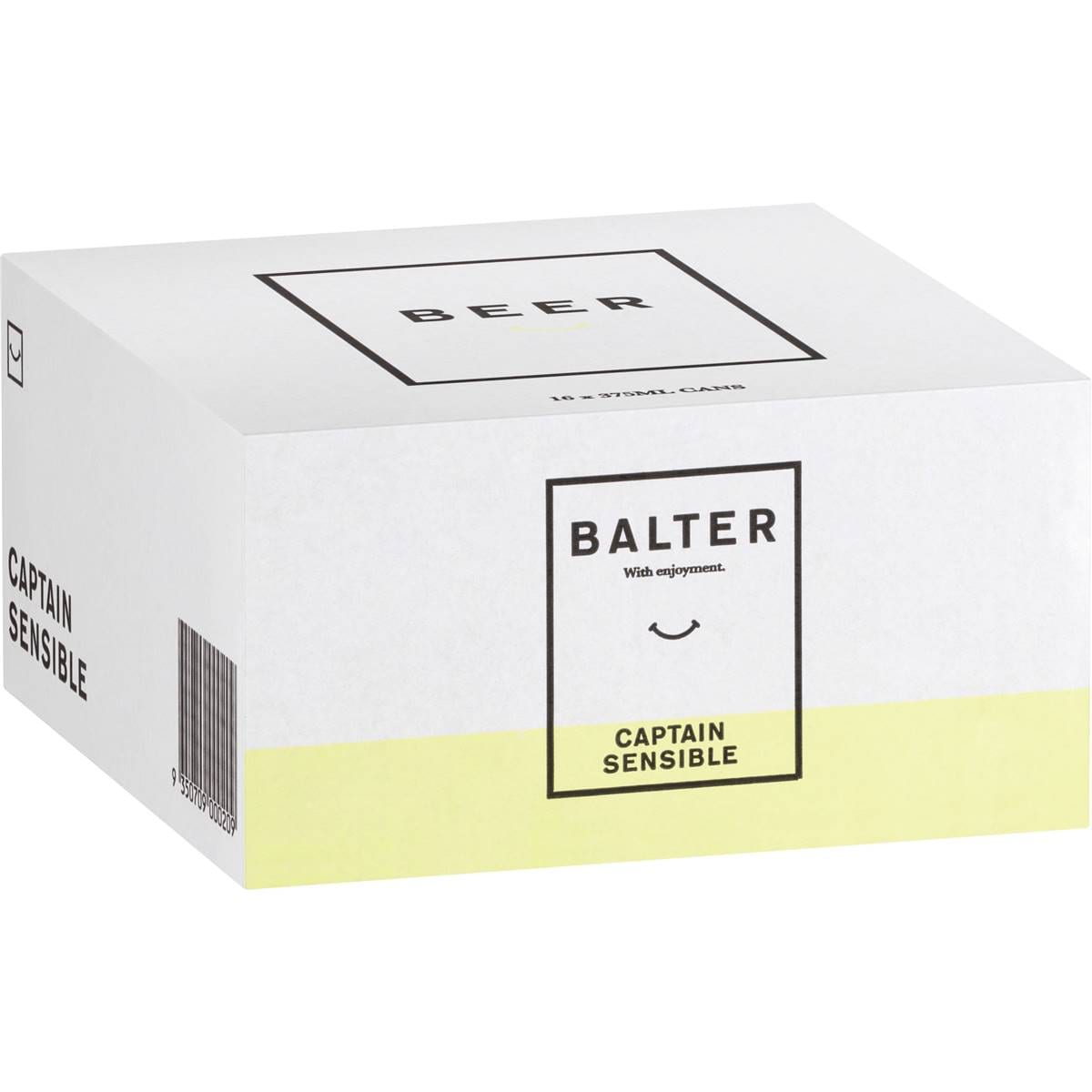 Balter Captain Sensible Cans 375ml X16 Case | Woolworths