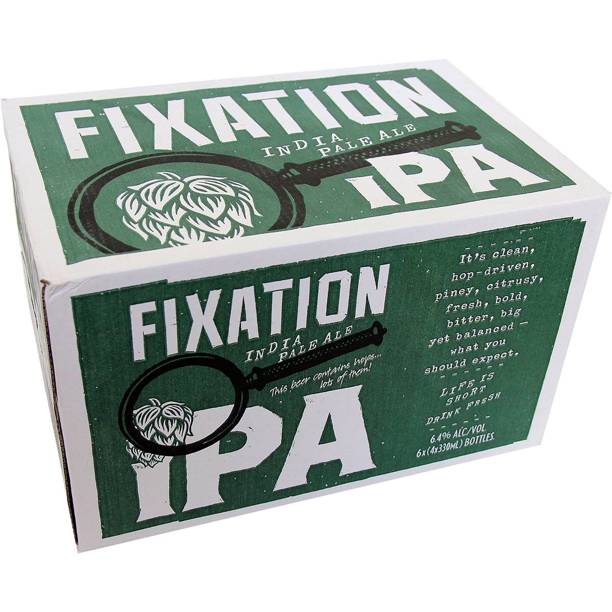 Fixation Brewing Company India Pale Ale Bottles 330ml X24 Case | Woolworths