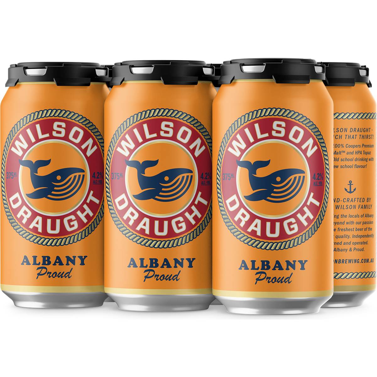Wilson Draught Best Bitter Can 375ml X 6 Pack | Woolworths
