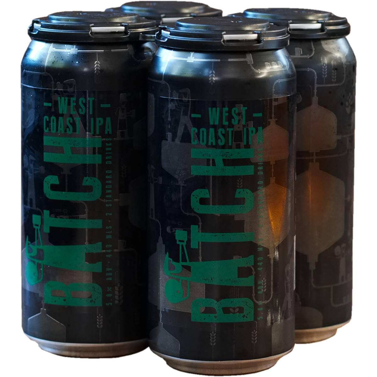 Batch Brewing Co. West Coast Indian Pale Ale Cans 440ml X4 Pack ...