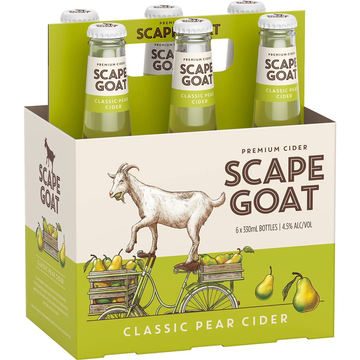 Scape Goat Pear Cider 330ml X6 Pack | Woolworths