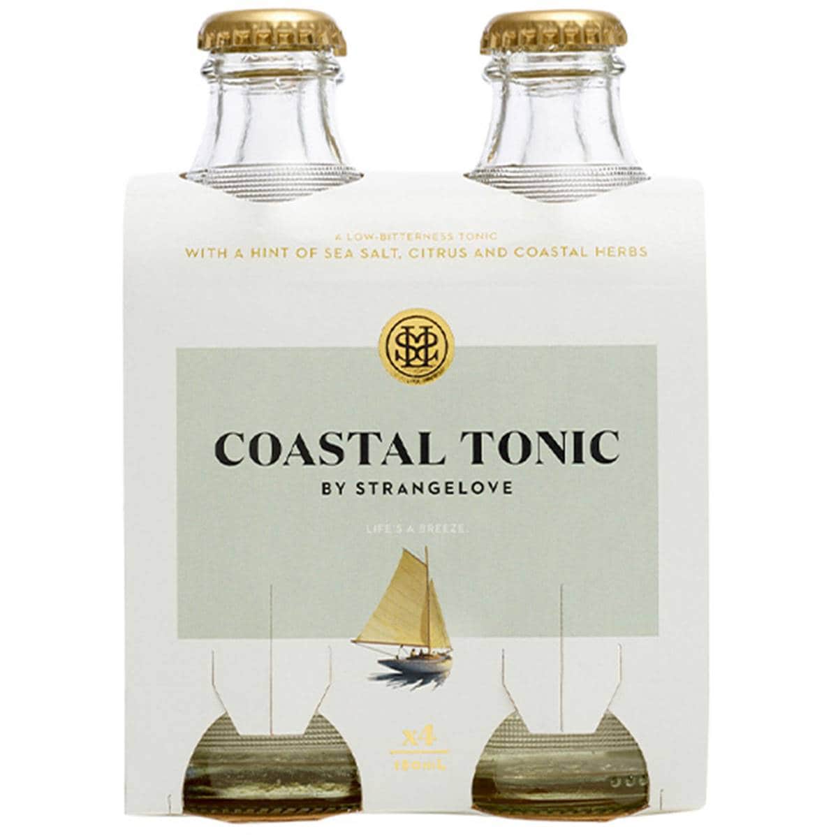 Strangelove Coastal Tonic 180ml X 4 Pack | Woolworths