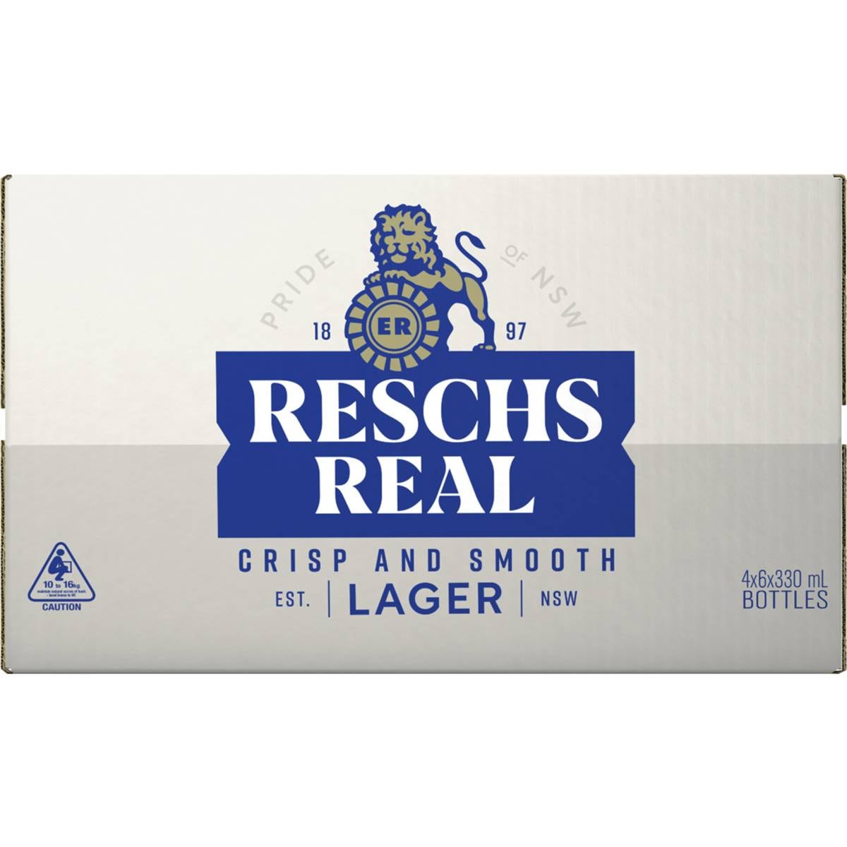 Reschs Real Bottles 330ml X 24 Pack | Woolworths