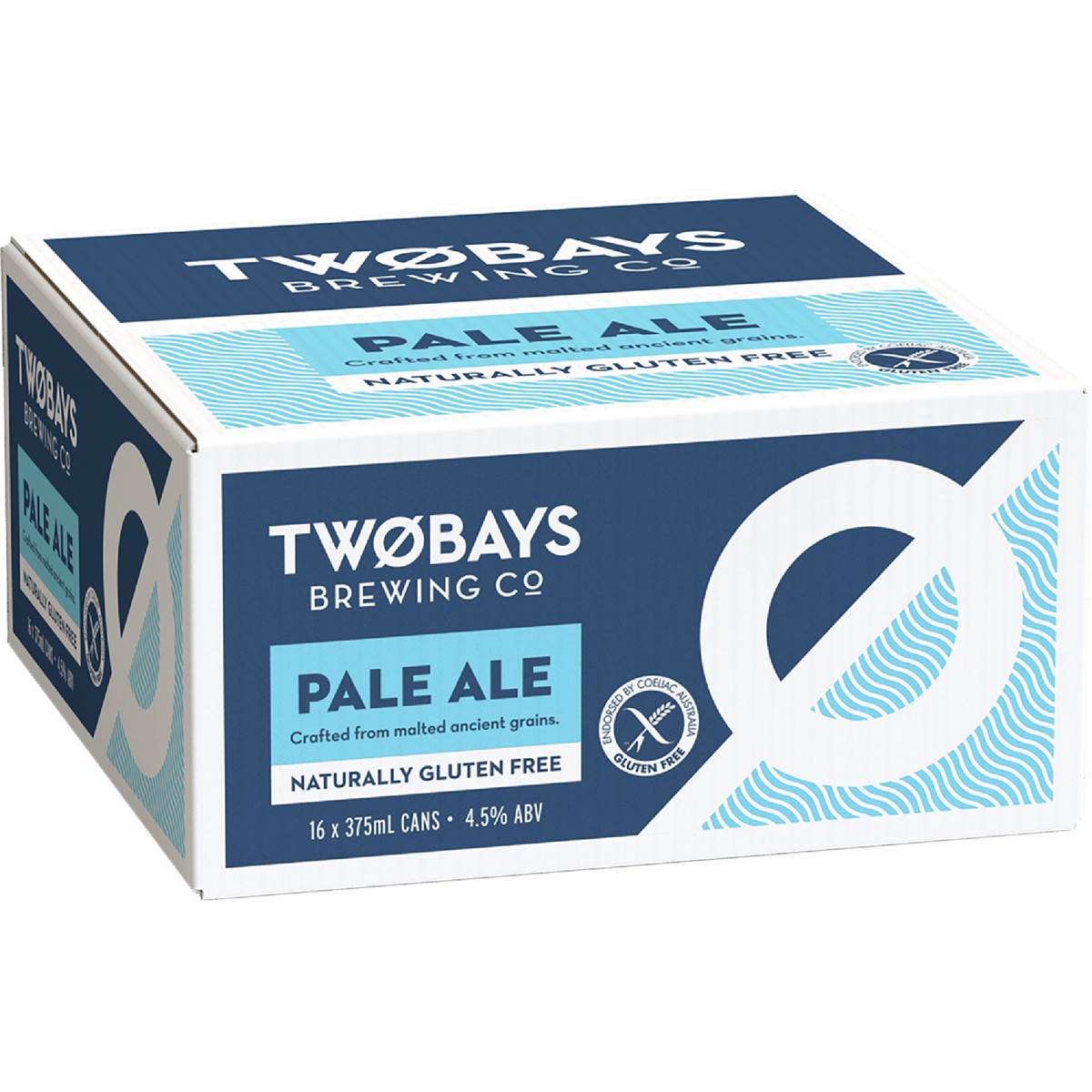 Two Bays Brewing Co. Guten Free Pale Ale Can 375ml X 16 Pack | Woolworths