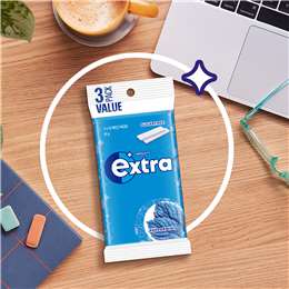 Extra Peppermint Sugar Free Chewing Gum Multipack 81g | Woolworths