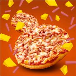 Mccain Lil Pizzas Snacks Ham & Cheese 4 Pack | Woolworths