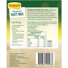 Tandaco Prepared Suet Mix 250g | Woolworths