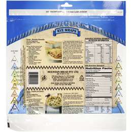 Mountain Bread Rye Wraps 200g | Woolworths