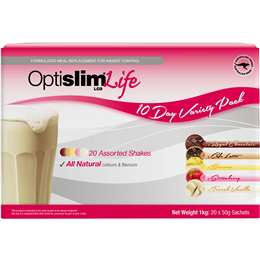 Optislim 10 Day Variety 20 Pack | Woolworths