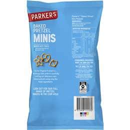 Parker's Oven Baked Wheat Mini Pretzels Twists Party Bag Share Pack ...