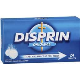 Disprin Original Pain Relief Tablets 24 Pack | Woolworths