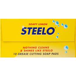 Steelo Soap Pads 10 Pack | Woolworths