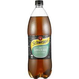 Schweppes Dry Ginger Ale 1.25l | Woolworths