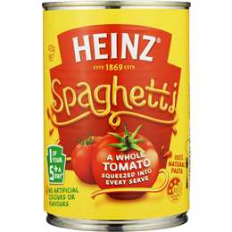 Heinz Spaghetti Tomato & Cheese Sauce 420g | Woolworths