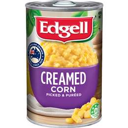 Diet info for Edgell Creamed Corn Creamed 420g - Spoonful